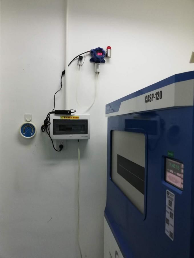 H2 Single Gas Detector Panel 0-100% LEL Hydrogen Explosion Test Monitor