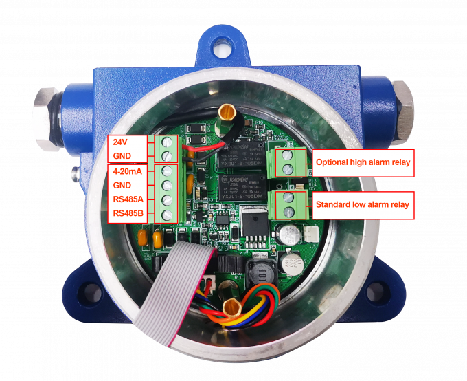 Hydrogen Peroxide H2O2 Gas Detector Fixed Type High Accuracy