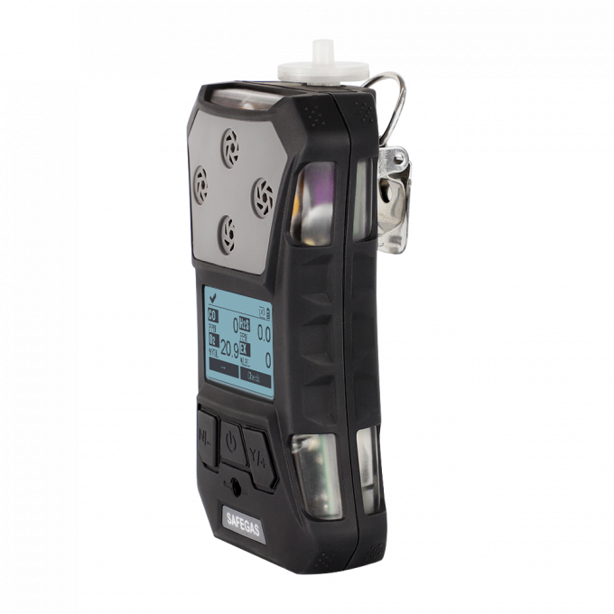 Portable Multi Gas Detector with Long Battery Life