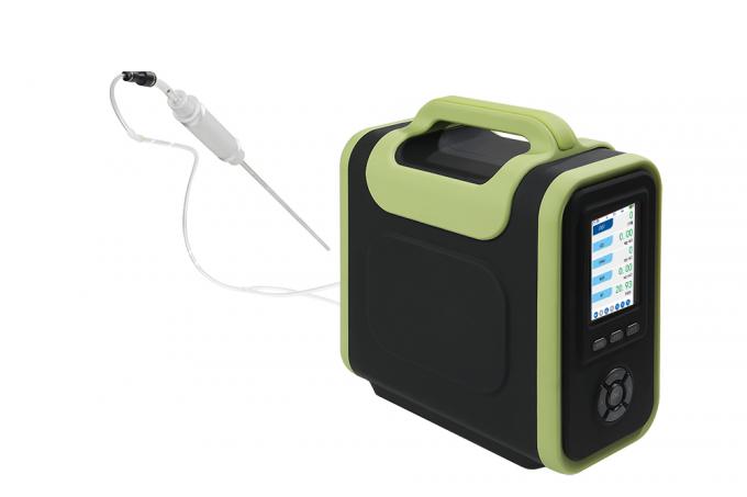 Portable Gas Analyzer with 1100°C Flue Gas Detection